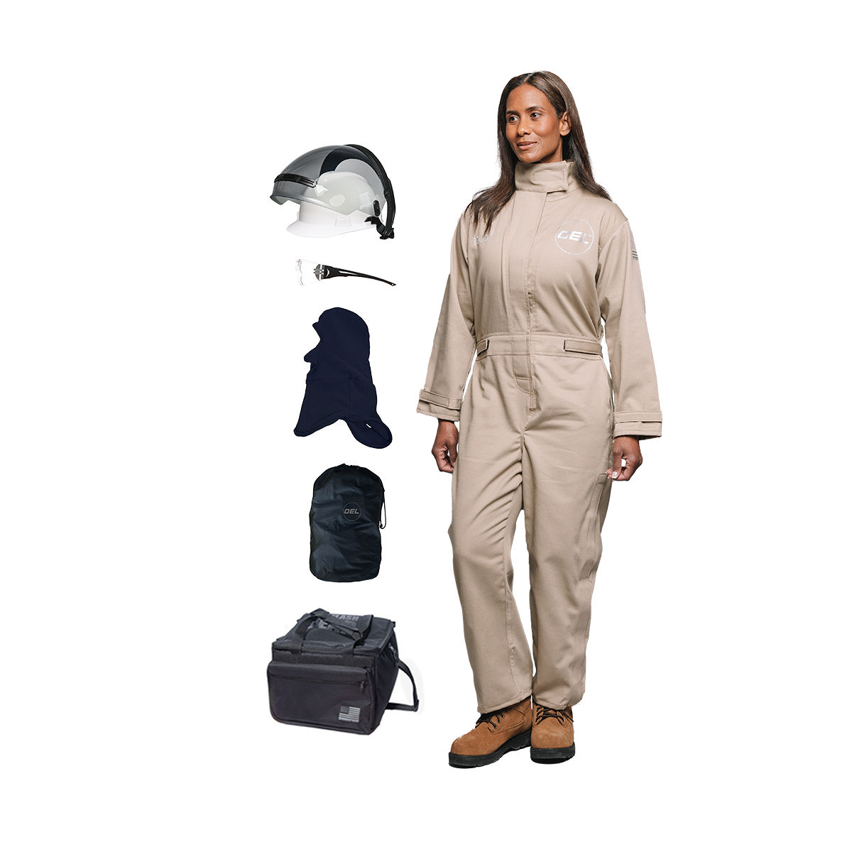 OEL - 8 Cal Bib Overall Womens - Becker Safety and Supply