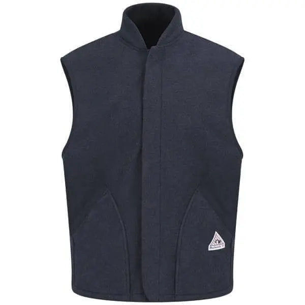 Bulwark Men's Fleece FR Jacket Liner Navy