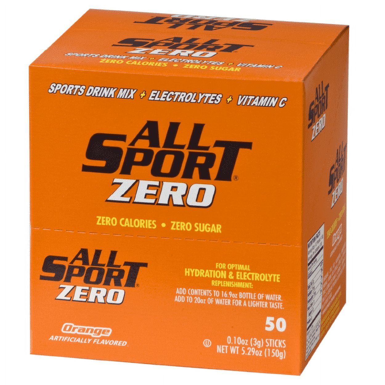 All Sport Zero Sugar Quick Sticks 50 Sticks