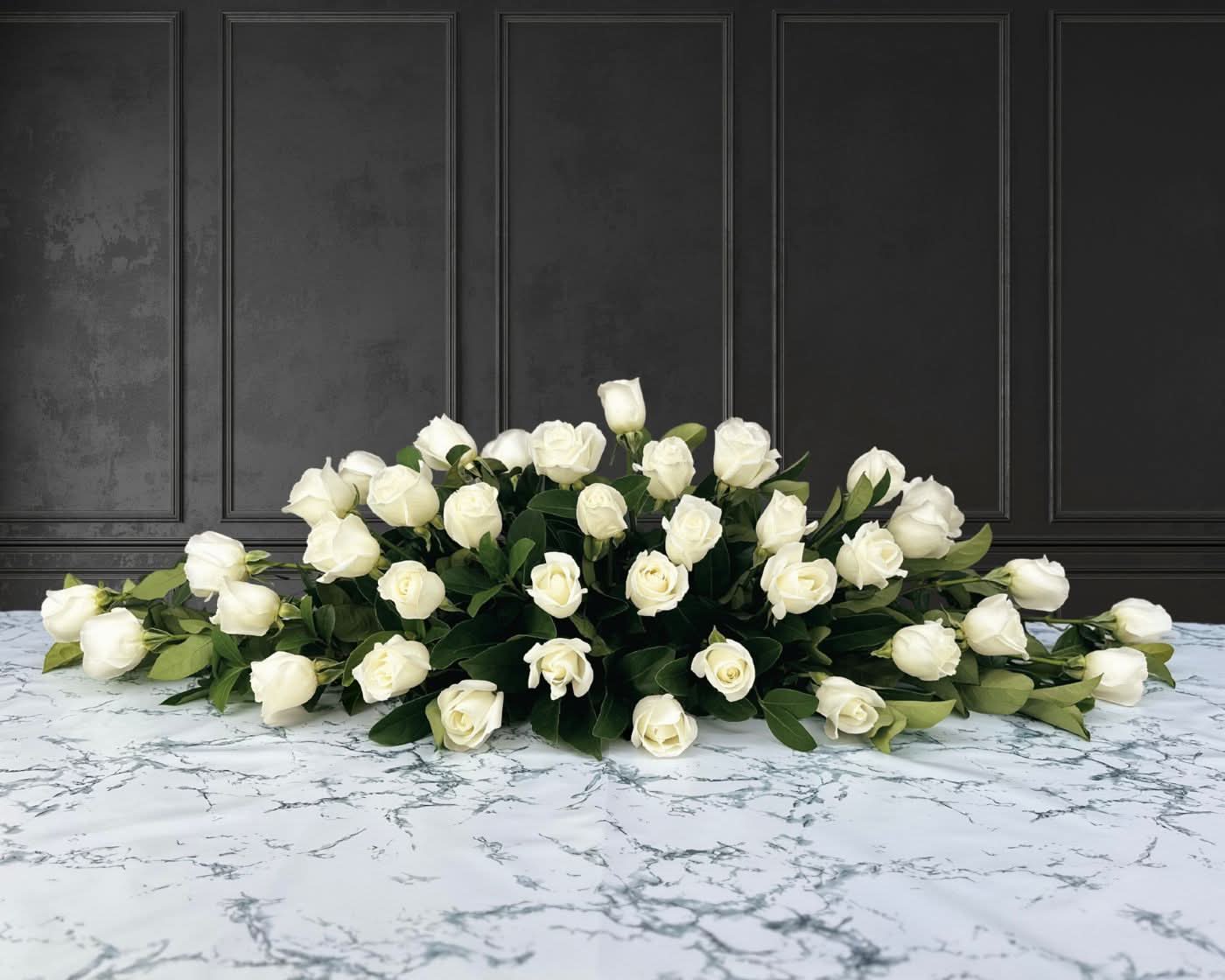Funeral Flowers | Casket Sprays | Funeral Wreaths | Delivered Mr Roses