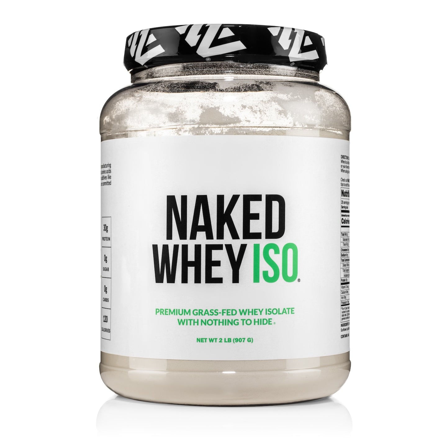 Grass-Fed Whey Isolate Protein Powder 2lb - Naked Whey Isolate – Naked ...