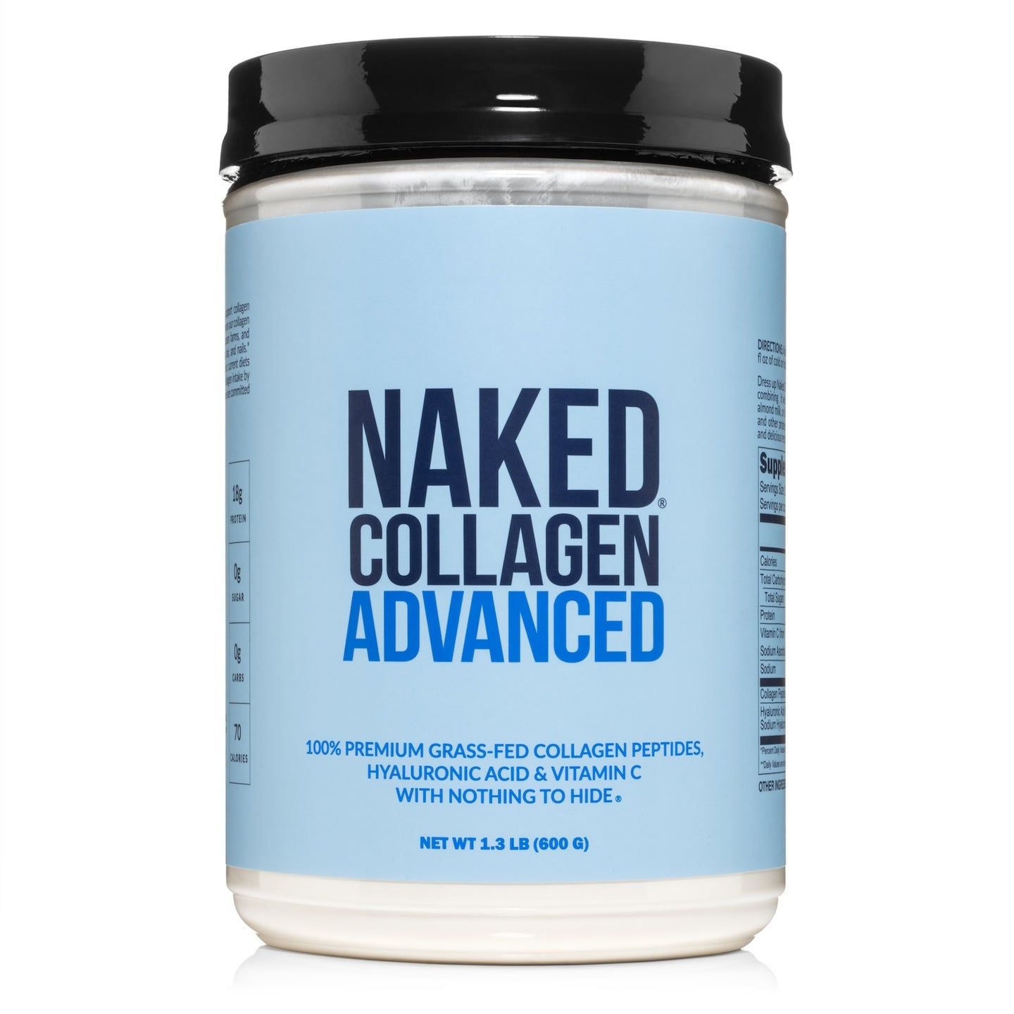 Collagen Peptides with Hyaluronic Acid - Naked Collagen Advanced